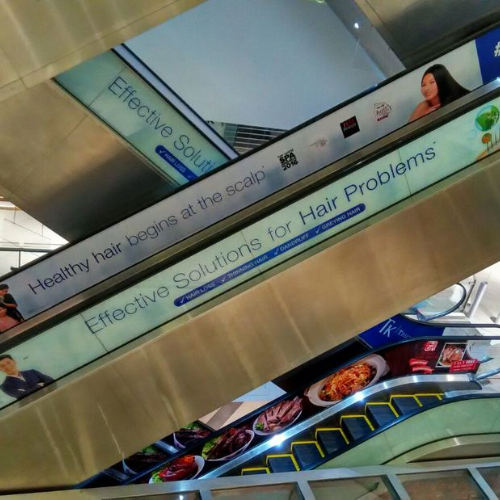 Escalator Sticker - VE Plus Solutions